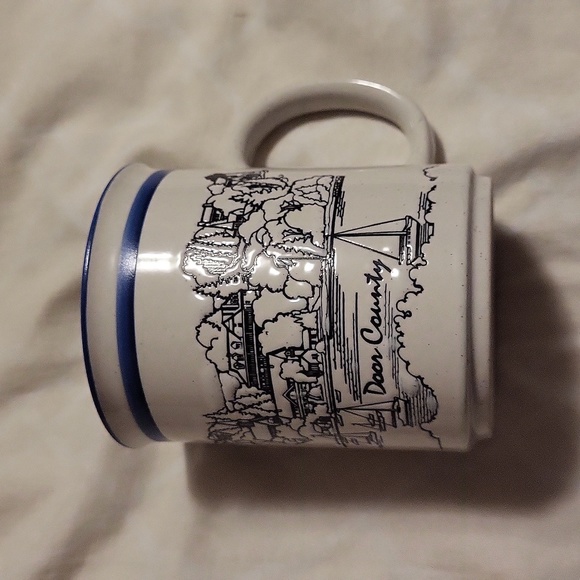 Unlisted | Dining | Door County Embossed Design Mug | Poshmark